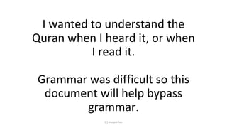 How to understand the quran without knowledge of grammar.pdf