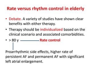 AF in elderly | PPT