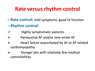 AF in elderly | PPT