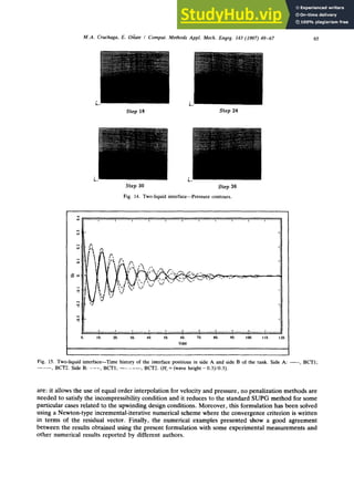A Finite Element Formulation For Incompressible Flow Problems Using A Generalized Streamline ...