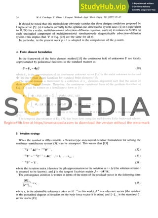 A Finite Element Formulation For Incompressible Flow Problems Using A Generalized Streamline ...