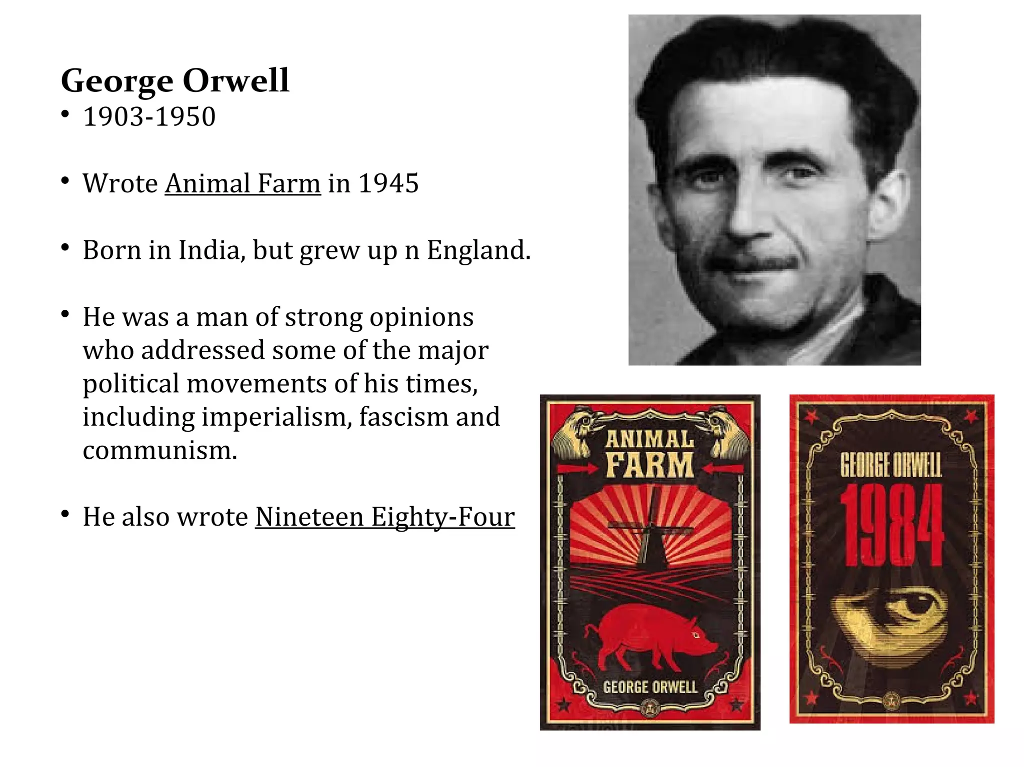 Animal Farm Introduction | PPT