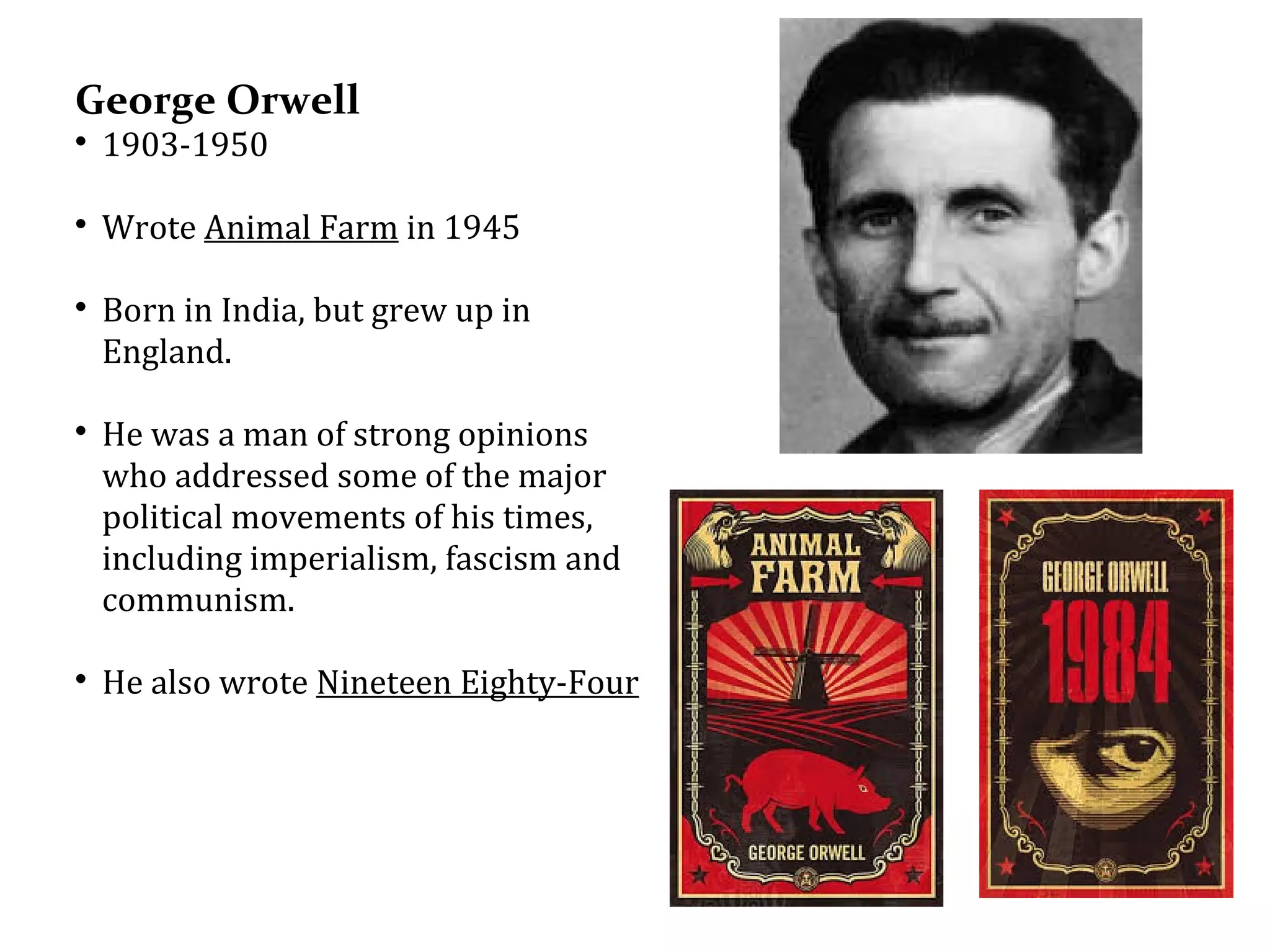 Animal Farm Intro | PPT