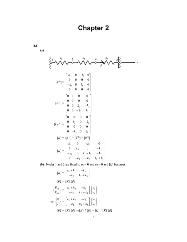 Solutions For Problems In A First Course In The Finite Element Method 6th Edition By Daryl