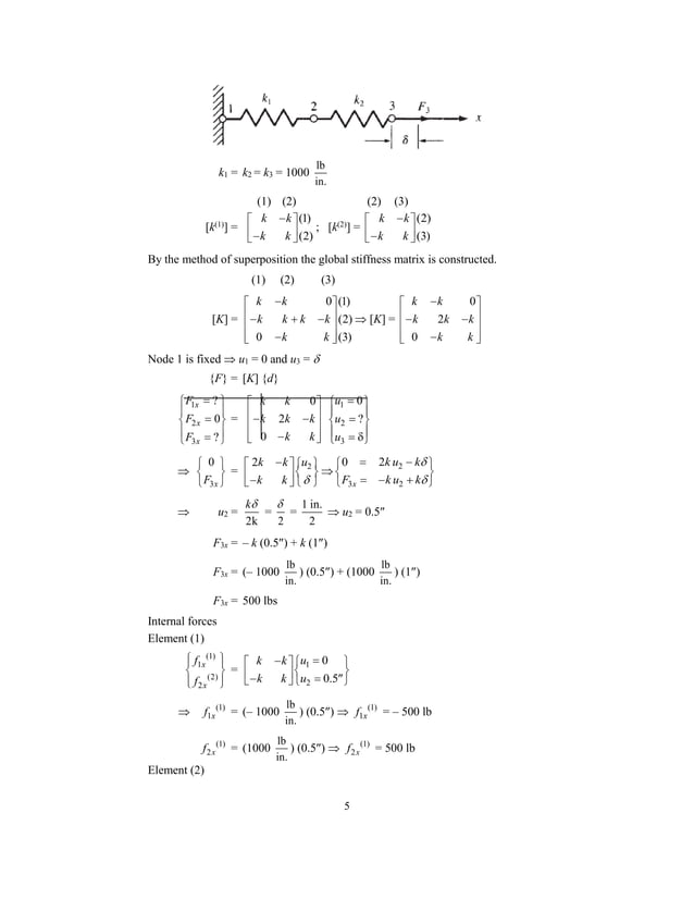 Solutions For Problems In A First Course In The Finite Element Method