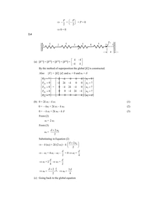 Solutions for Problems in "A First Course in the Finite Element Method" (6th Edition) by Daryl ...