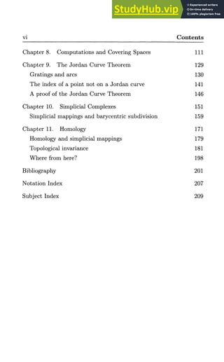 A First Course In Topology | PDF