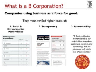 A first introduction to b corporations | PDF