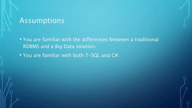 Hands-On with U-SQL and Azure Data Lake Analytics (ADLA) | PPTX | Cloud Computing | Internet