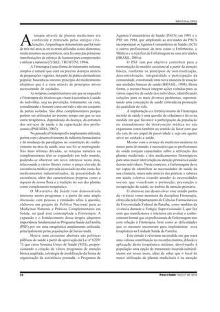 A fitoterapia na rede básica de saúde | PDF