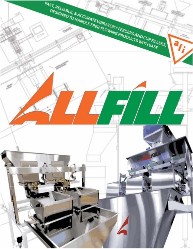 All Fill Scale and Cup filling capabilities