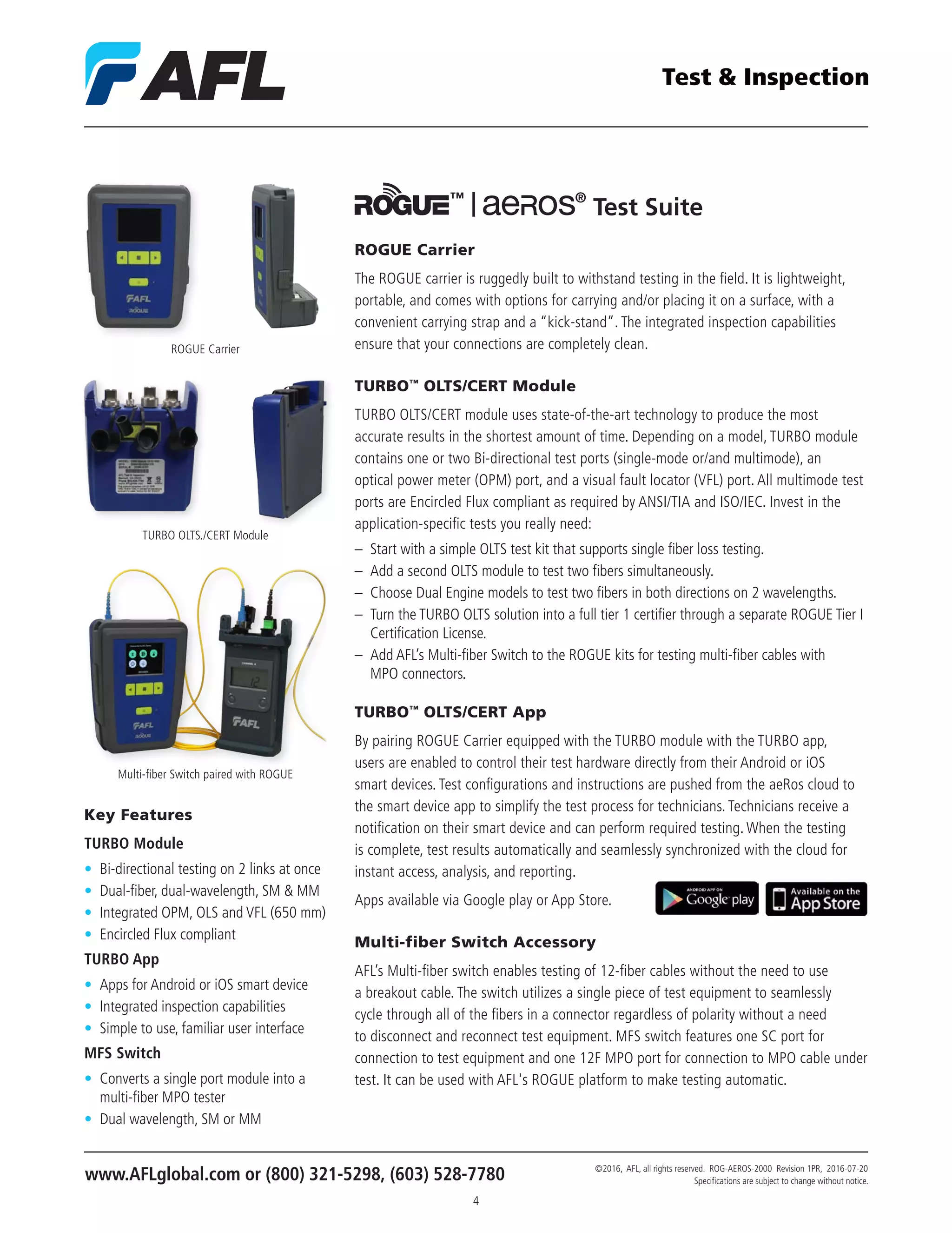 Afl test-inspection-catalog | PDF