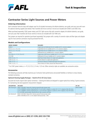 Afl test-inspection-catalog | PDF