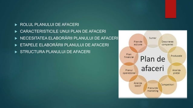 Planul de afaceri | PPTX