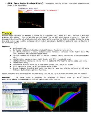 AmiBroker AFL to DLL Conversion | DOCX