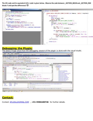 AmiBroker AFL to DLL Conversion | DOCX