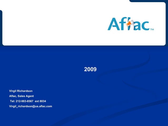 Aflac Presentation | PPT | Health Insurance | Insurance