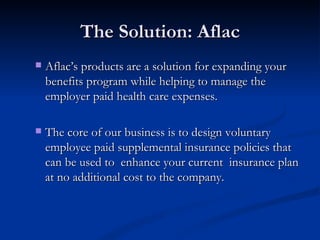 Aflac Presentation | PPT