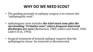 ELECTROCORTICOGRAPHY(ECOG) | PPTX