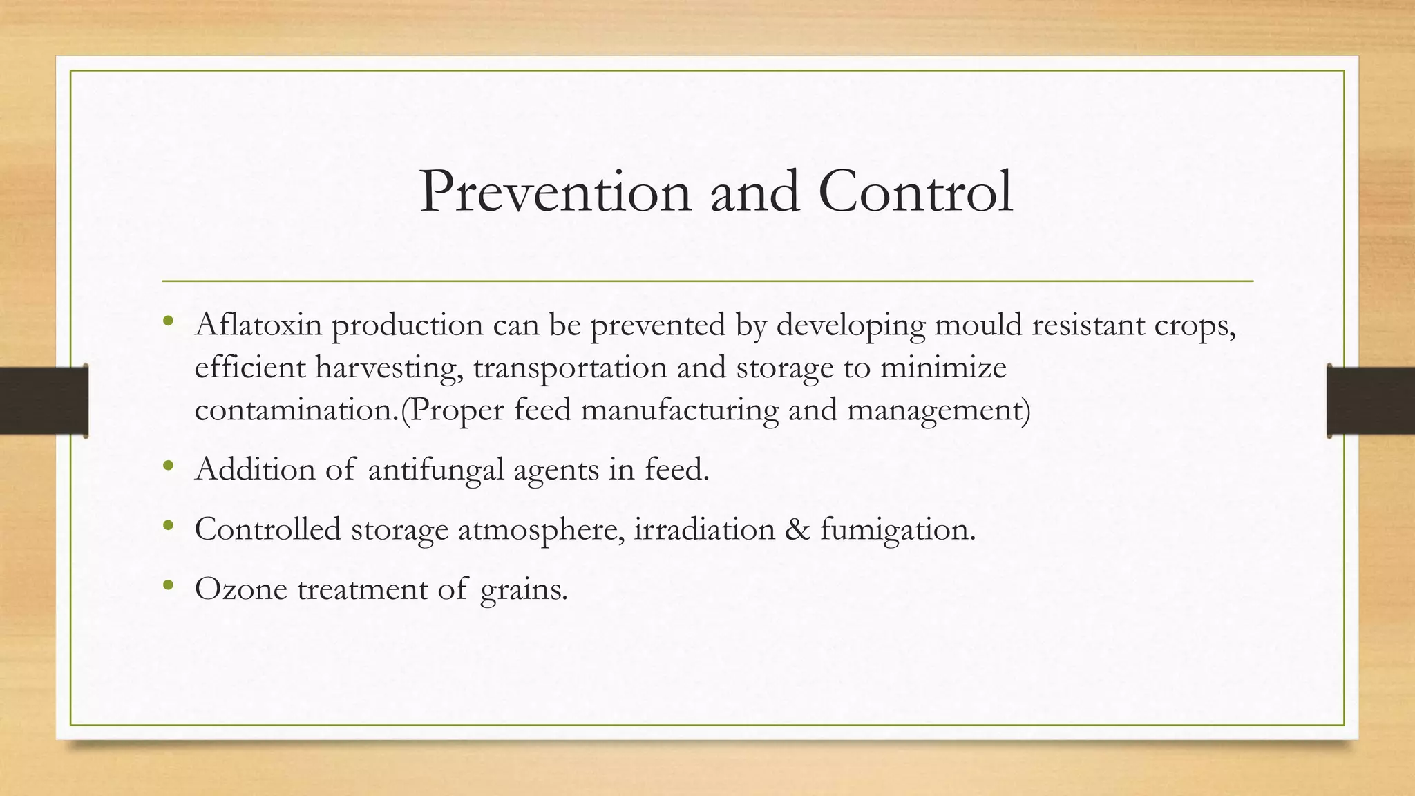 (Aflatoxicosis in poultry) | PPTX