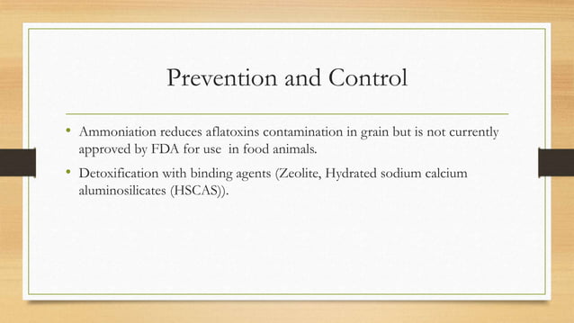 (Aflatoxicosis in poultry) | PPTX