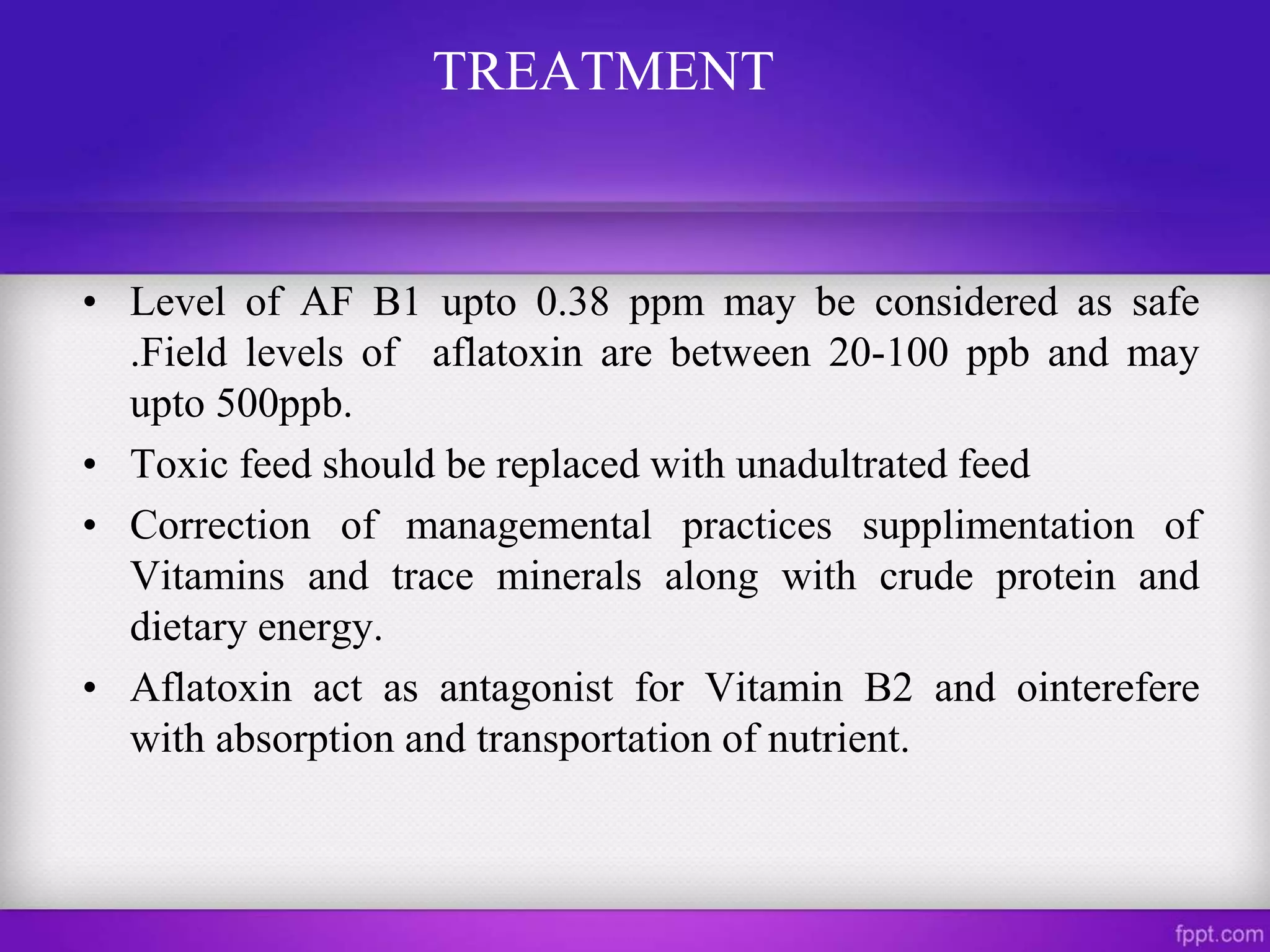 Aflatoxicosis poultry | PPT