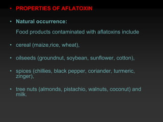 Aflatoxin | PPTX