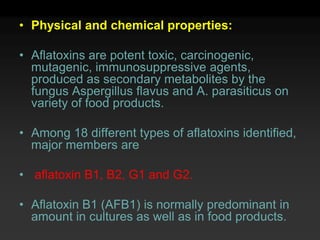 Aflatoxin | PPTX