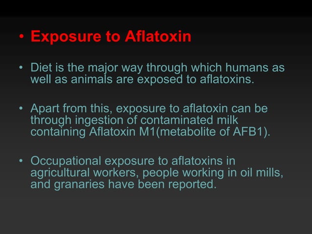 Aflatoxin | PPT