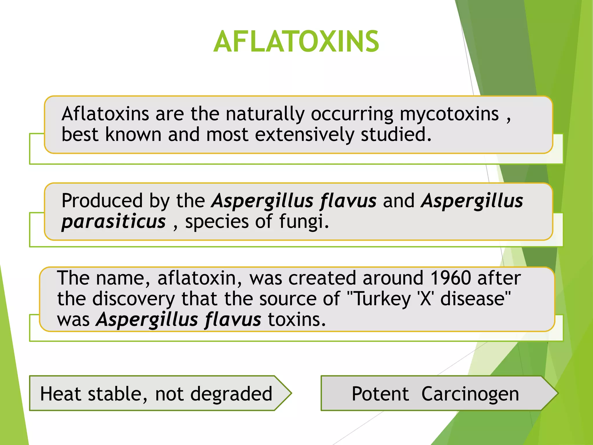 Aflatoxin | PPTX