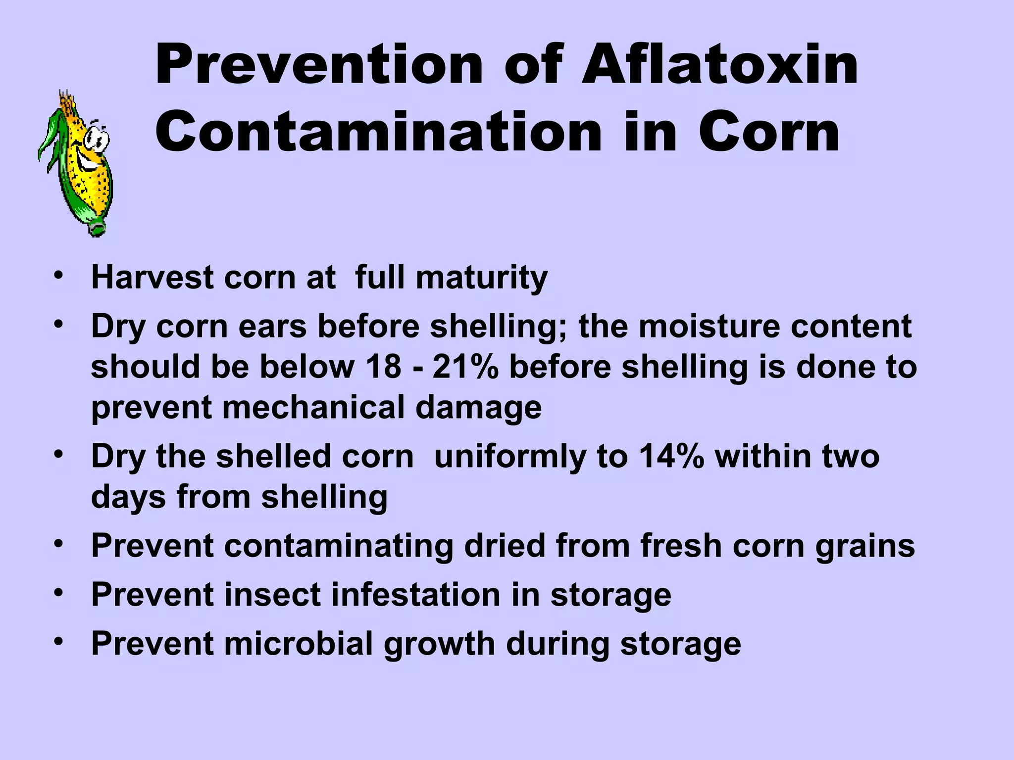 Aflatoxin lecture | PPT