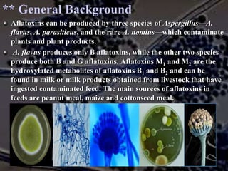 Aflatoxin M1 incedince in MILK (Graduation Project Presentation) | PPS