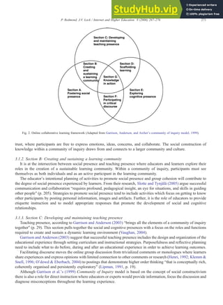 A Flexible Framework For Online Collaborative Learning | PDF