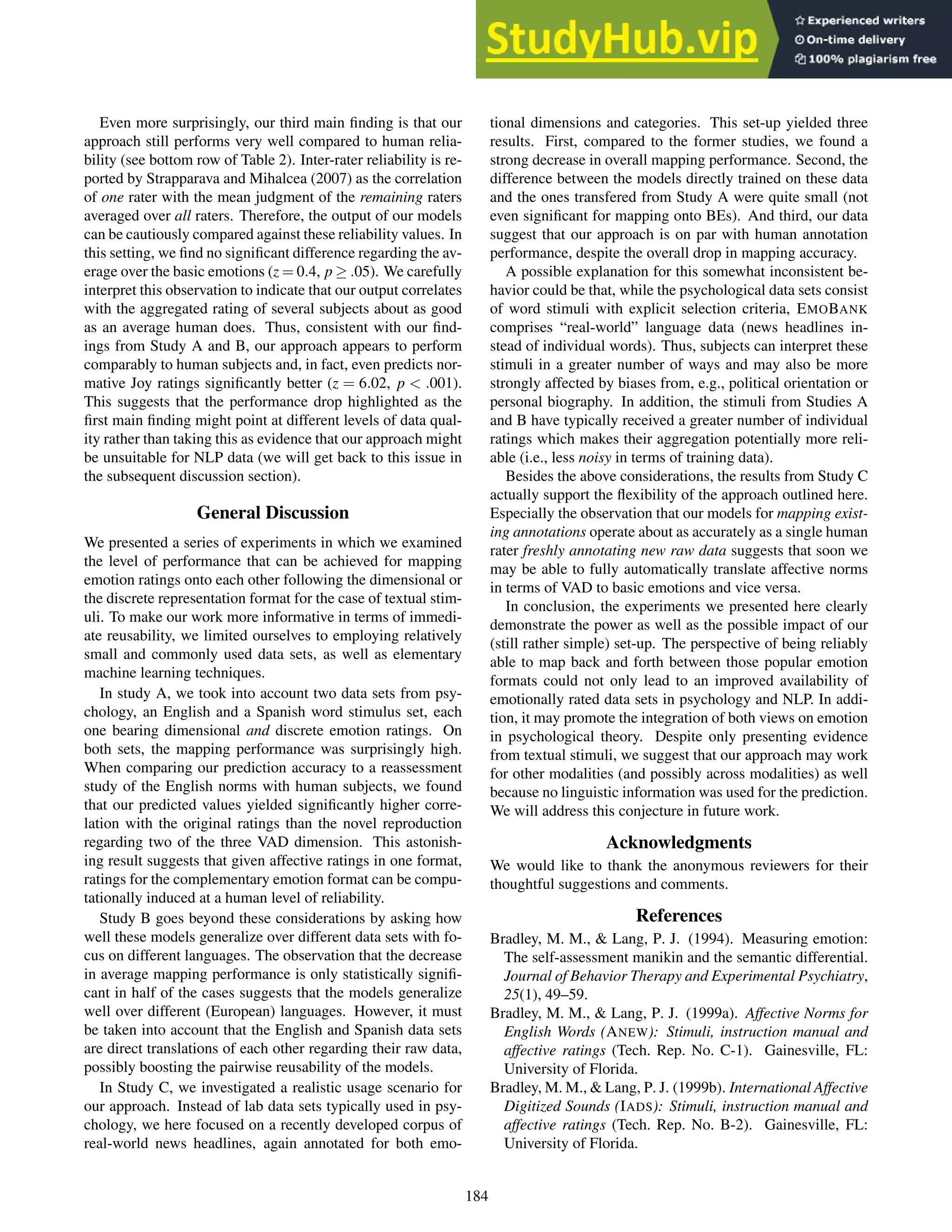A Flexible Mapping Scheme For Discrete And Dimensional Emotion ...