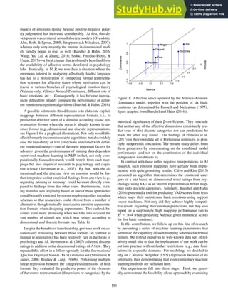 A Flexible Mapping Scheme For Discrete And Dimensional Emotion Representations | PDF ...