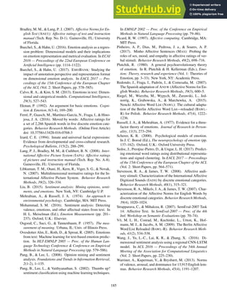 A Flexible Mapping Scheme For Discrete And Dimensional Emotion Representations | PDF ...