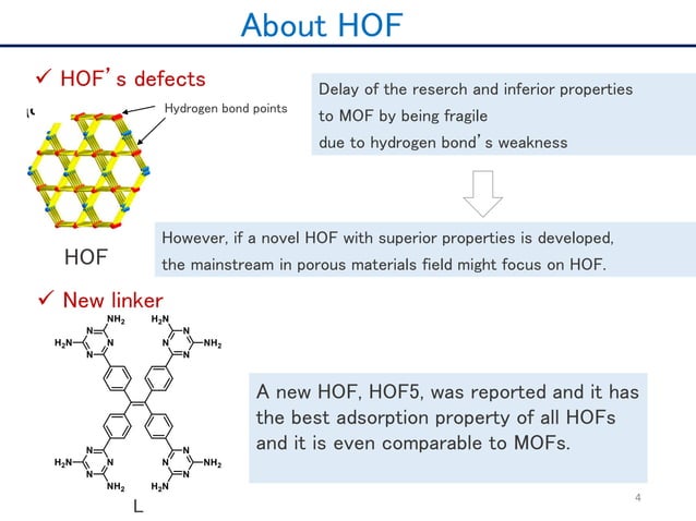 A flexible microporous hof for gas sorption and separation | PPT | Free ...