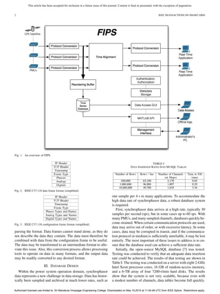 A flexible phasor data concentrator design | PDF