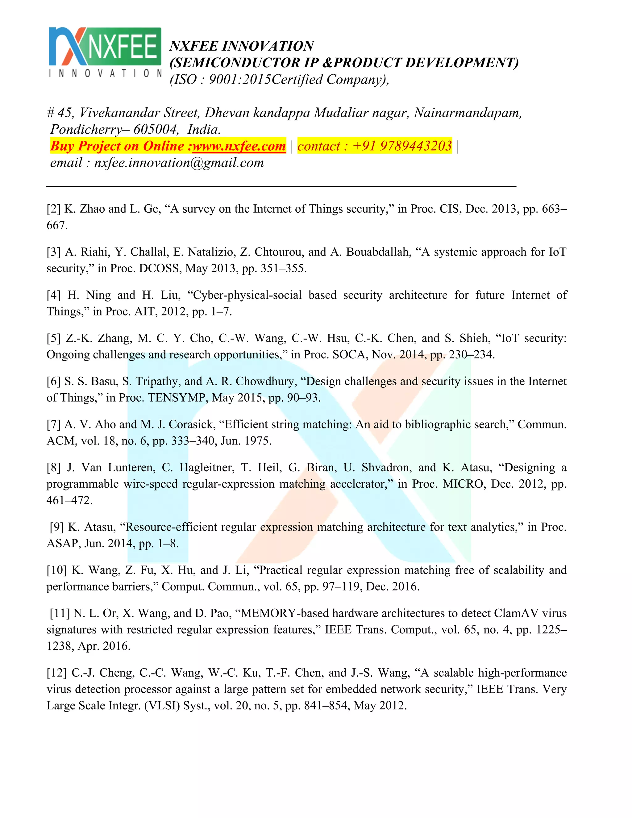 A flexible wildcard pattern matching accelerator via simultaneous ...