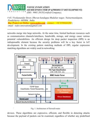 A flexible wildcard pattern matching accelerator via simultaneous discrete finite automata | PDF