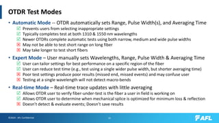 AFL Fiber Optics Demystified - OTDR Fundamentals - Slide Deck.pdf