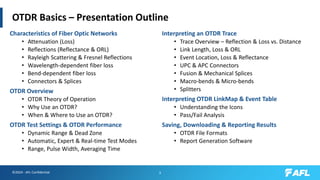 AFL Fiber Optics Demystified - OTDR Fundamentals - Slide Deck.pdf