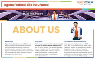 Ageas Federal Life Insurance Company - Insurer Innovation Award 2024 | PPTX
