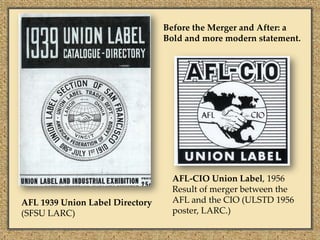 100 year history of the AFL-CIO logo. | PDF