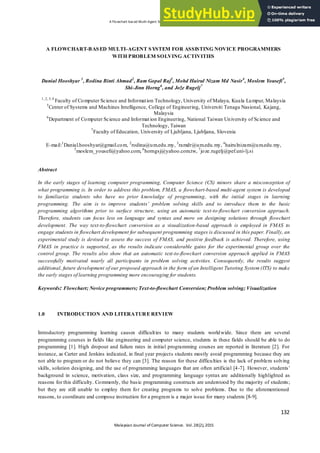 A Flowchart-Based Multi-Agent System for Assisting Novice Programmers with Problem Solving ...