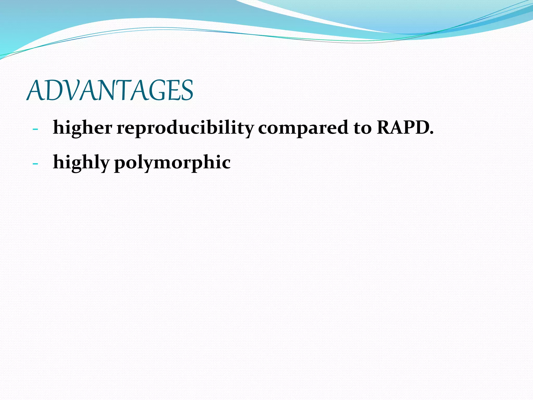 AFLP, RFLP & RAPD | PPTX