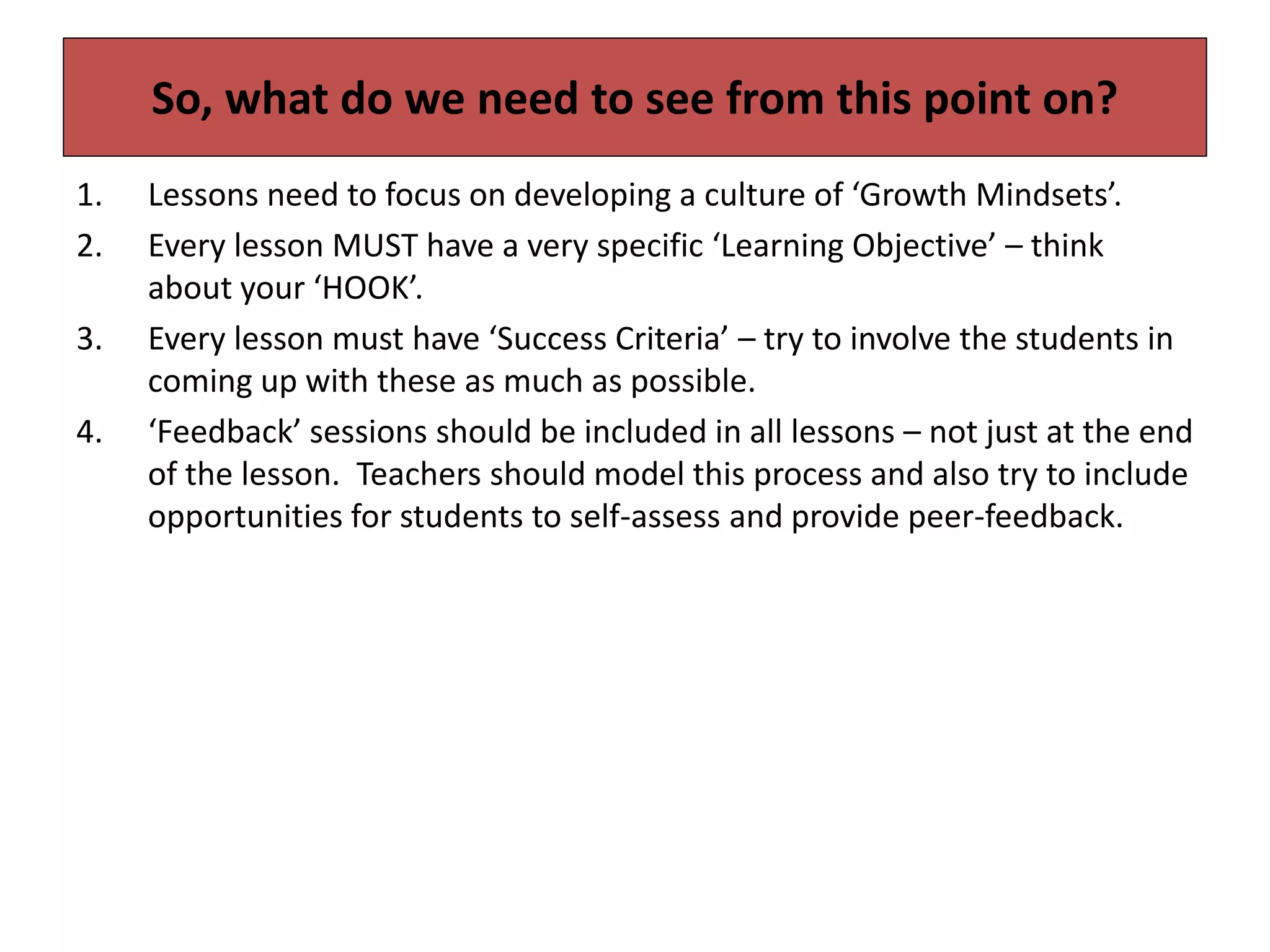 Assessment For Learning Formative Assessment Pptx