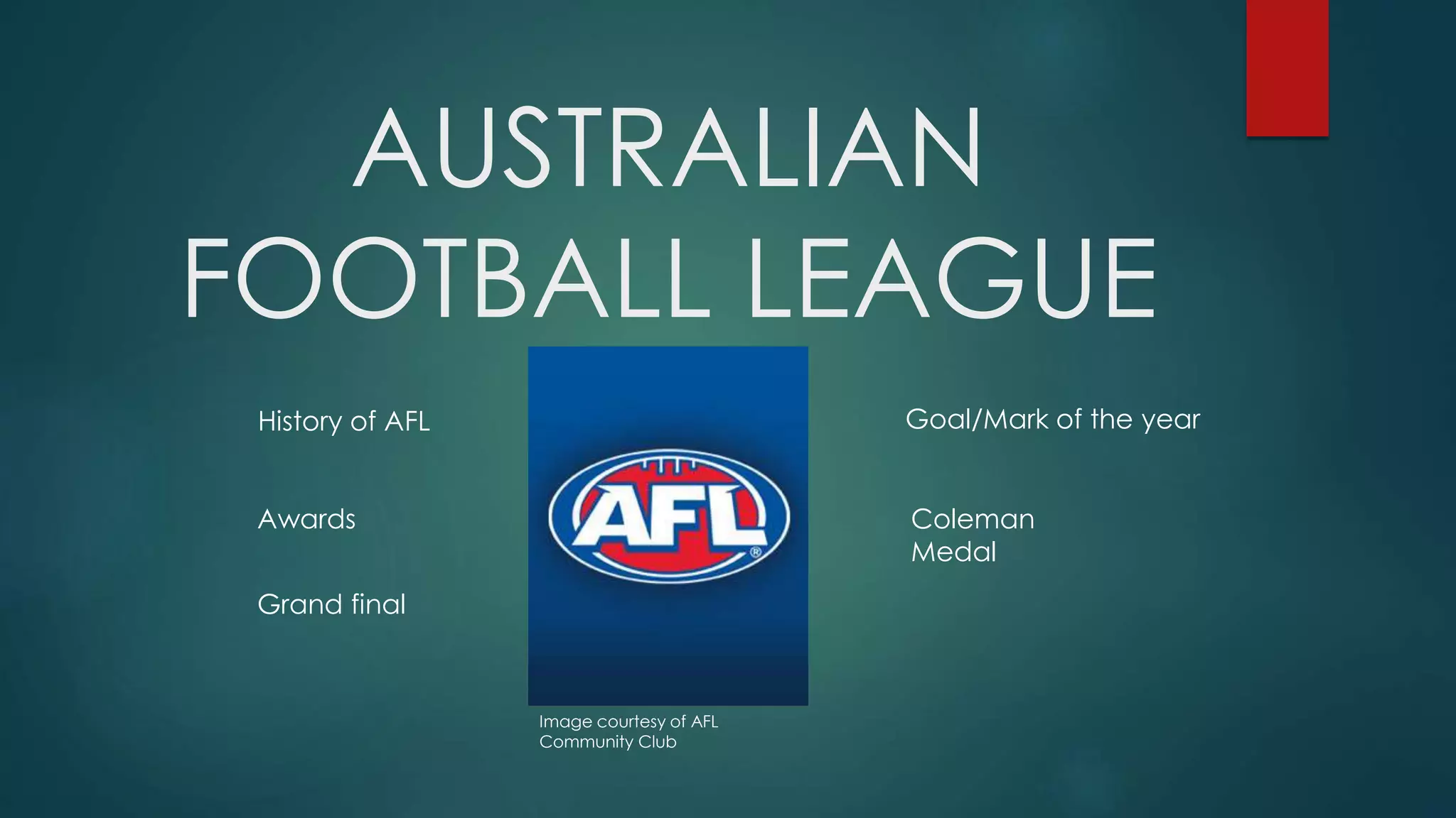 AFL Presentation | PPT