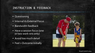 A Set Shot Goal Kicking Framework For AFL Football Coaches | PPT