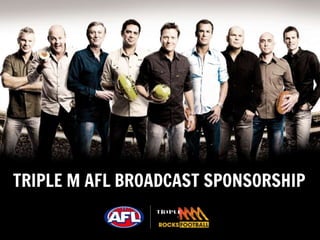 Triple M AFL Broadcast Sponsorships Get Results | PPT